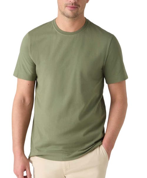 ROBERT TALBOTT stretch jersey dean tee